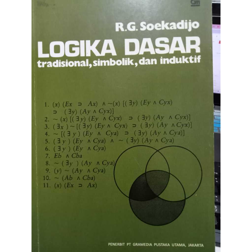 Jual BUKU LOGIKA DASAR TRADISIONAL,SIMBOLIK,DAN INDUKTIF | Shopee Indonesia
