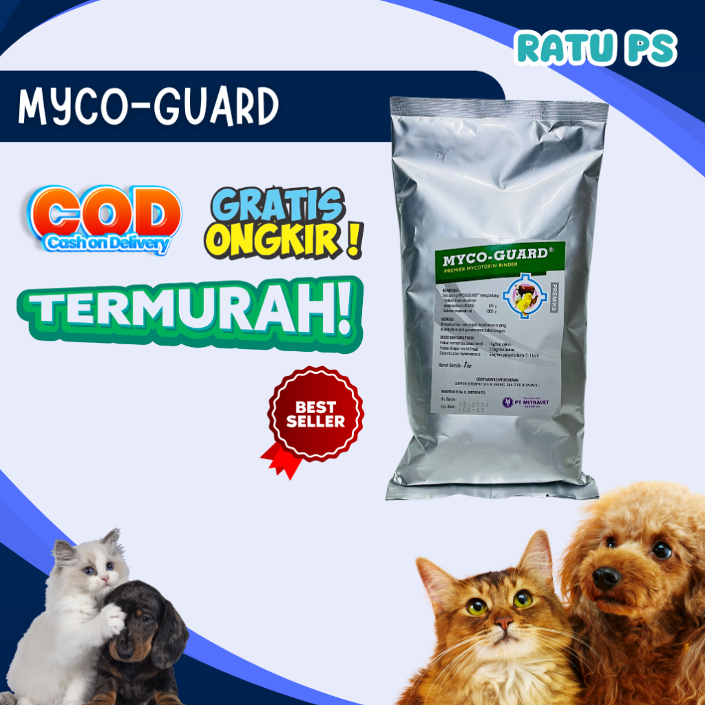 Jual MYCO-GUARD 1 KG MITRAVET - Mycoguard Anti Toxin Binder Freetox ...