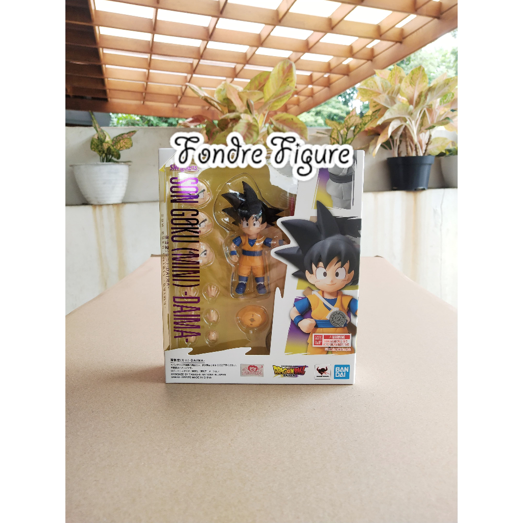 Jual ORIGINAL SHF SON GOKU MINI DAIMA DRAGON BALL ACTION FIGURE BANDAI ...