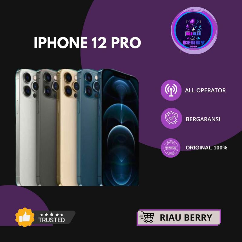 Jual IPHONE 12 Pro 128GB 256GB SECOND ORIGINAL | Shopee Indonesia
