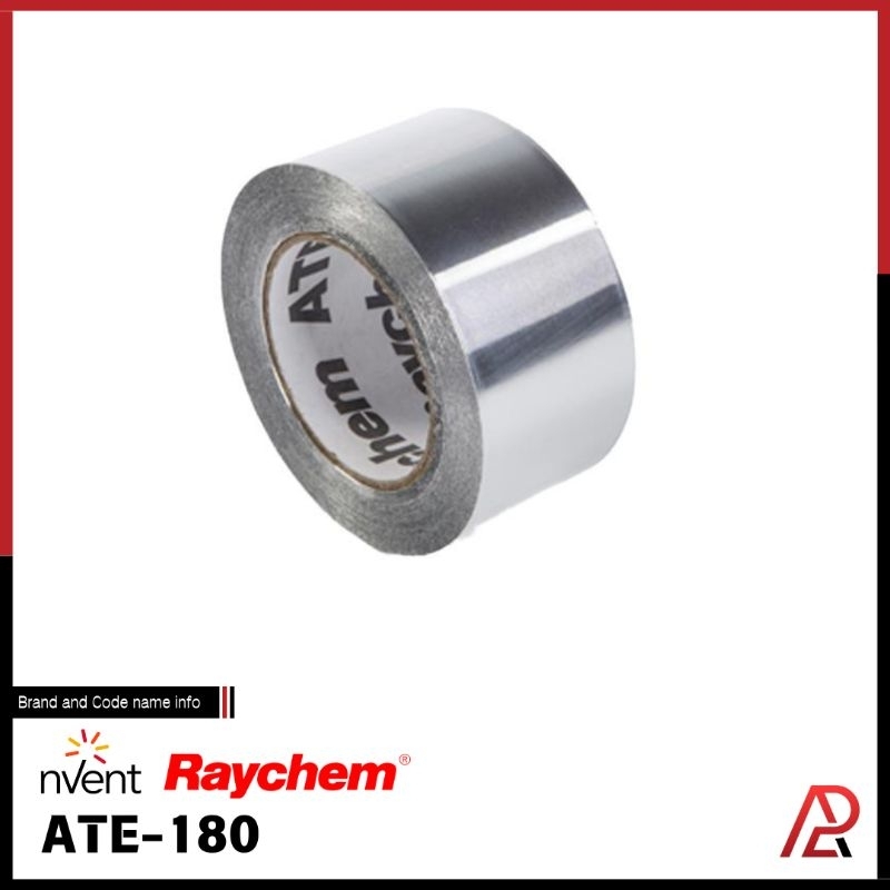 Jual Raychem ATE-180 Aluminum Foil Fixing Tape Self Adhesive 55m Roll ...