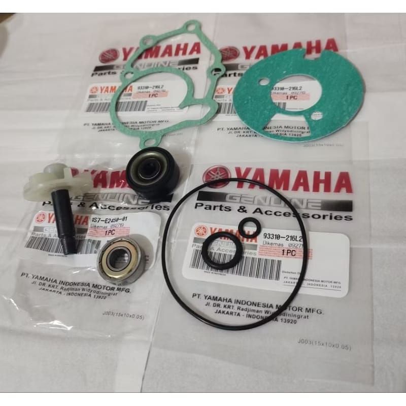 Jual PAKET SET WATER PUMP WATERPUMP AS KIPAS SEAL SIL BERING PACKING RADIATOR VIXION OLD NEW MX ...