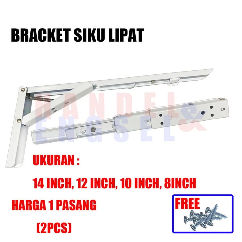 Jual Siku Meja Lipat Dinding Per / Engsel Siku Ambalan Rak Melayang ...