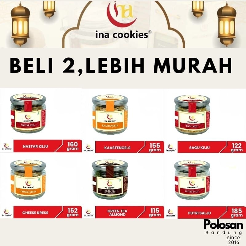Jual INA COOKIES JAR TOPLES KACA | Shopee Indonesia