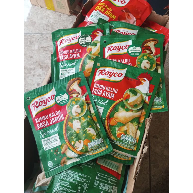 Jual Royco Kaldu Jamur Dan Kaldu Ayam 34gr | Shopee Indonesia
