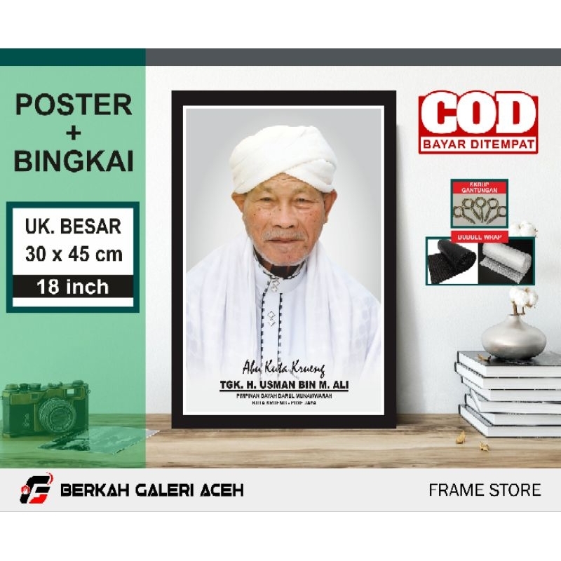 Jual POSTER ULAMA ACEH / ABU KUTA KRUENG | Shopee Indonesia