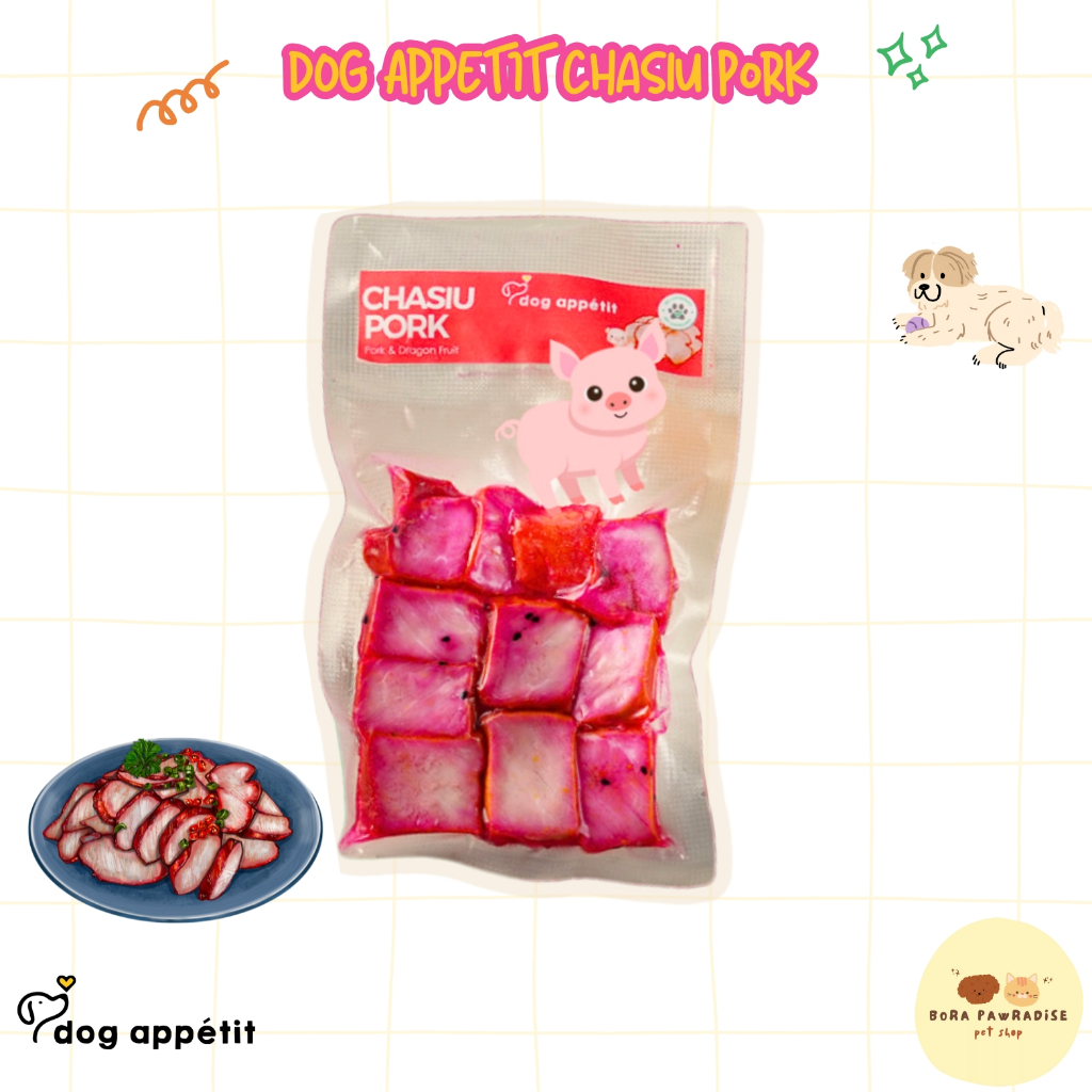 Jual Dog Appetit Chasiu Pork Babi Panggang Dog Food Anjing Snack ...
