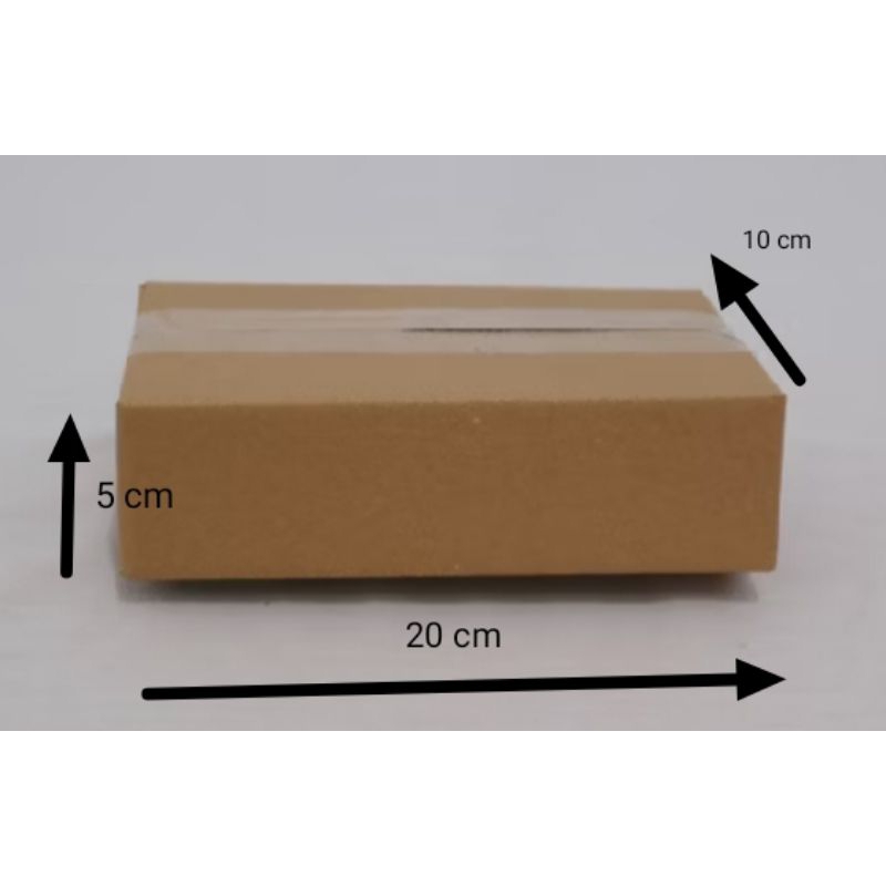 Jual kardus box kotak karton kecil polos buat packing/packaging ukuram ...