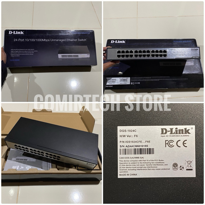 Jual D-Link DGS-1024C 24-Port Gigabit Switch | Shopee Indonesia