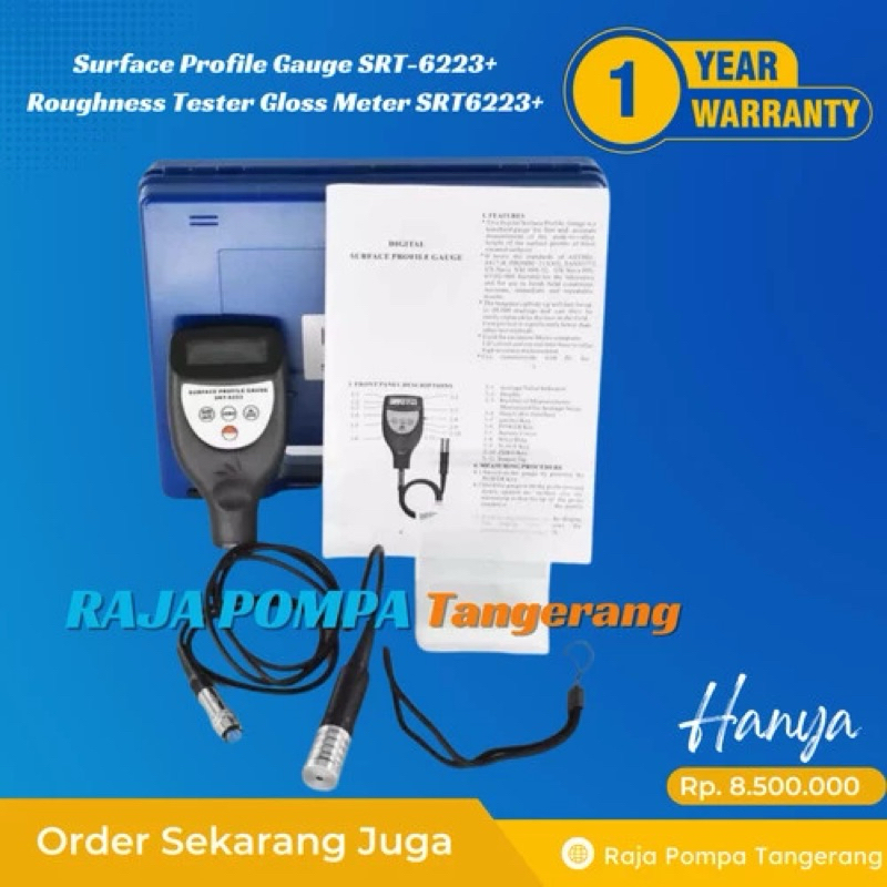 Jual Surface Profile Gauge SRT-6223+ Roughness Tester Gloss Meter ...
