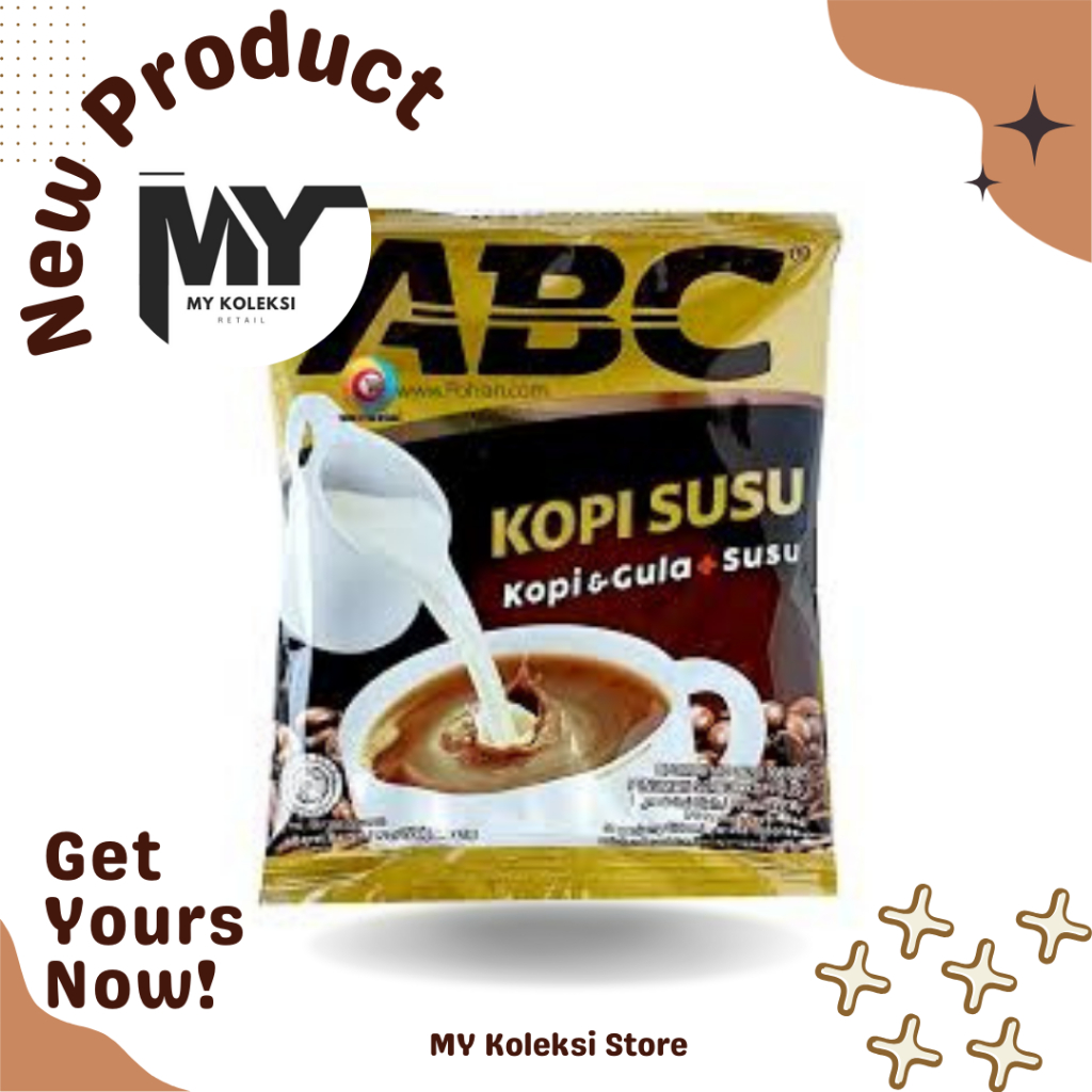 Jual Kopi ABC Kopi Susu Sachet 31 Gram MY Retail | Shopee Indonesia