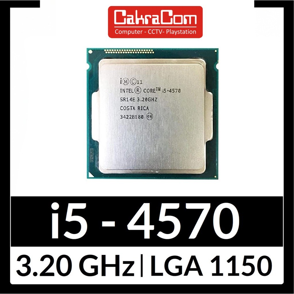 Jual Prosesor/Processor Intel Core i5 - 4570 3,2GHz Tray LGA Socket ...