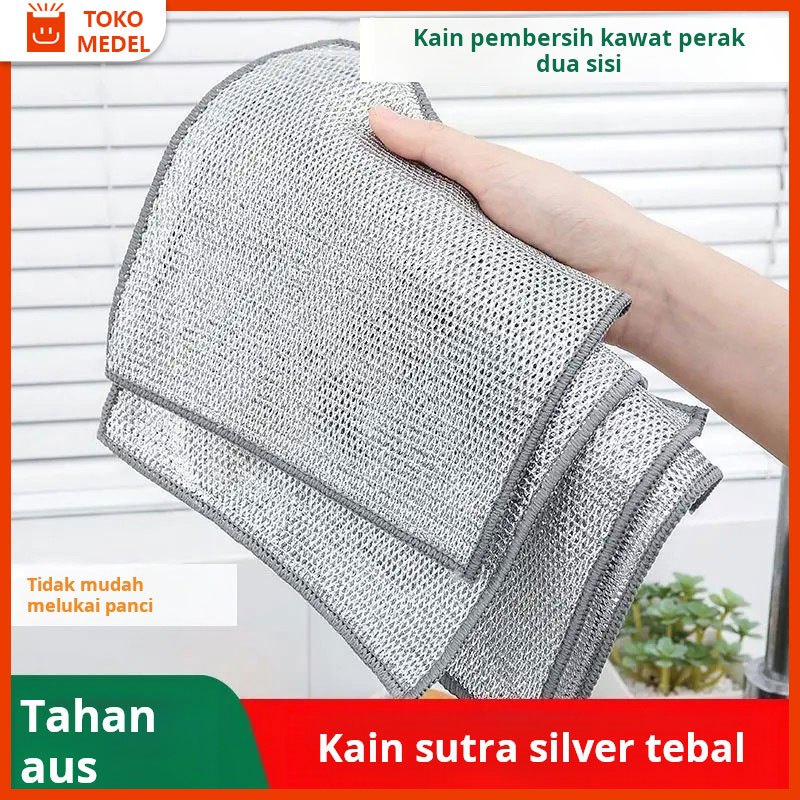 Jual Kain Lap Kawat Baja, Panci Pencuci Piring Khusus Dapur, Kain ...