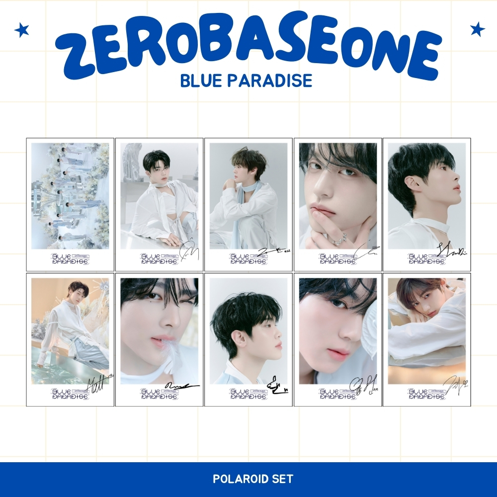 Jual POLAROID ZB1 PARADISE ZEROBASEONE (ISI 10 PCS + LAMINASI 2 SISI) TANDA TANGAN TTD KPOP ...