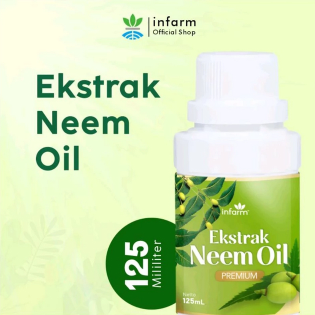 Jual INFARM Neem Oil Nim Oil Minyak Mimba Pestisida Nabati 125ml ...