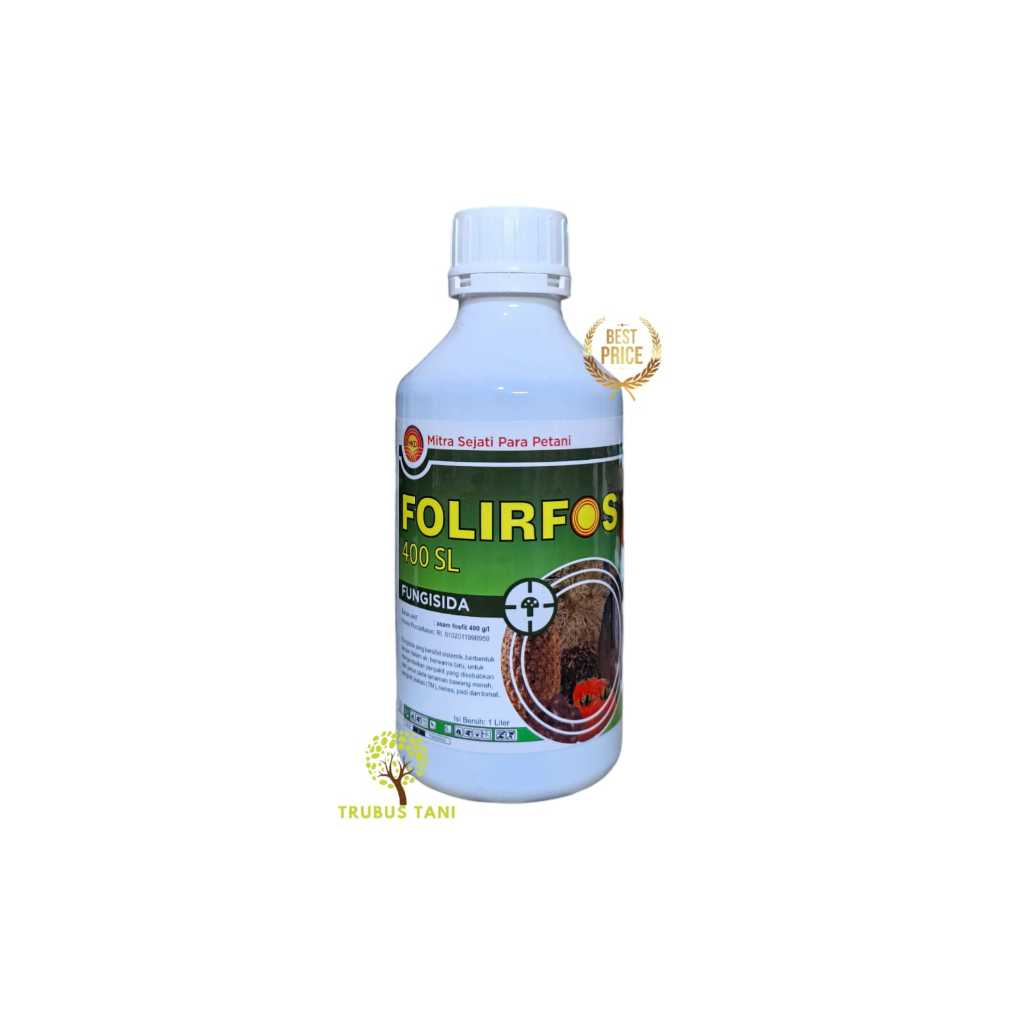 Jual Fungisida FOLIRFOS 400SL 1 L Bahan Aktif Asam Fosfit | Shopee ...
