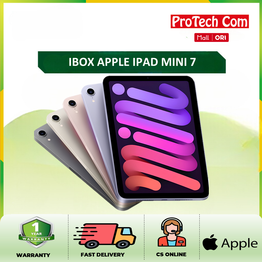 Jual IBOX APPLE IPAD MINI 7 2024 128GB WIFI GARANSI RESMI | Shopee Indonesia