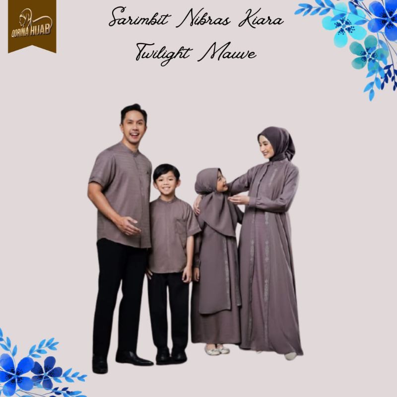 Jual SARIMBIT NIBRAS KIARA MAUVE / SARIMBIT NIBRAS 2025 / SARIMBIT ...