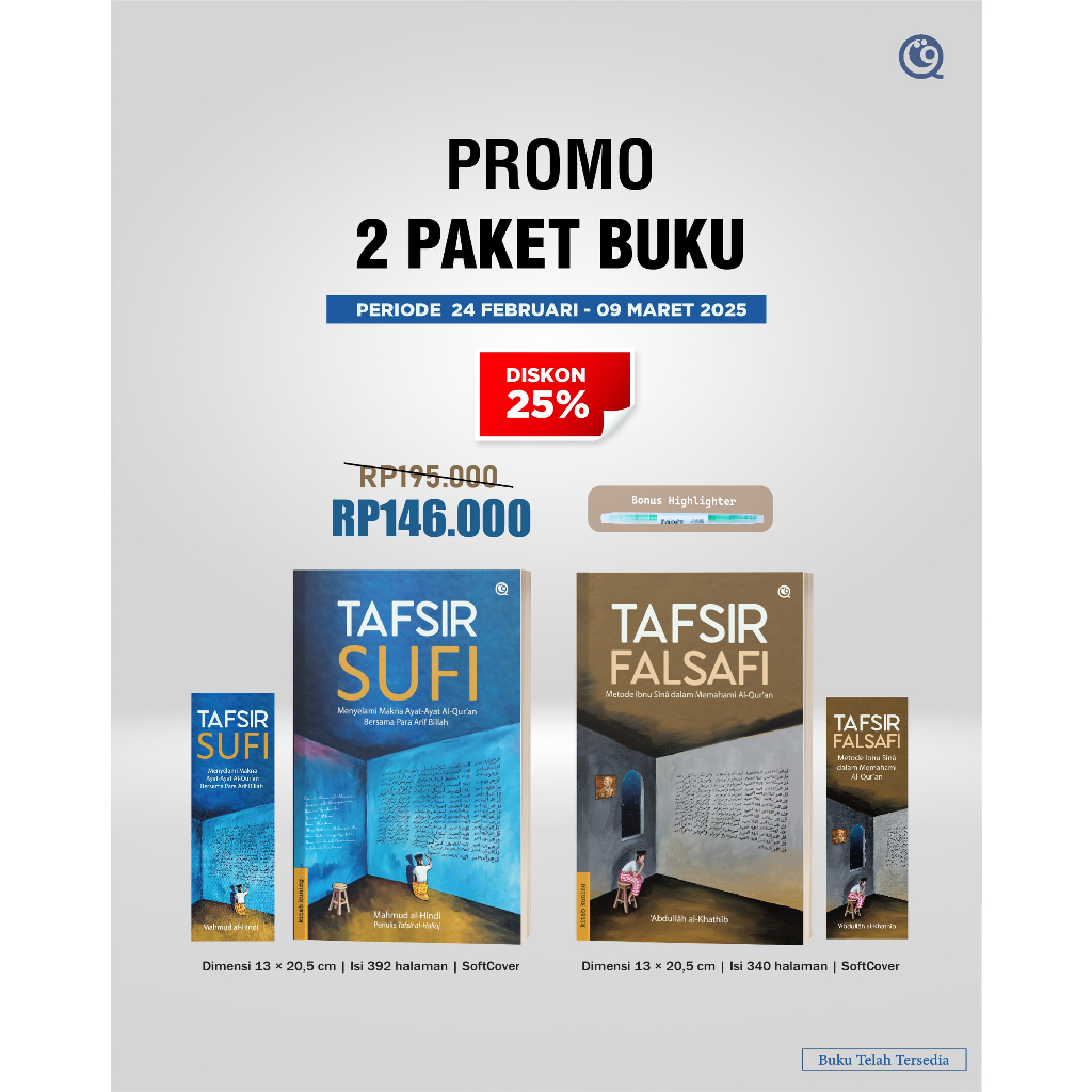 Jual Paket 2 Buku - Tafsir Sufi dan Tafsir Falsafi | Shopee Indonesia