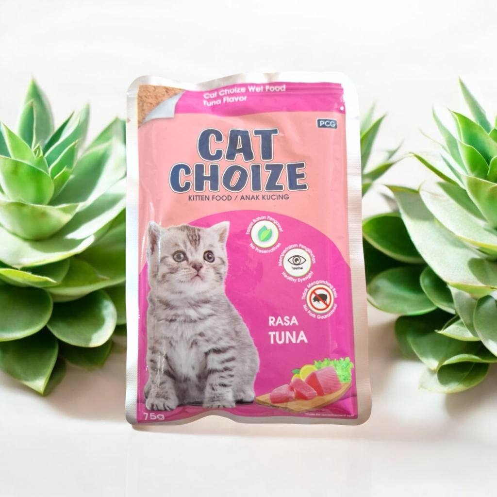 Jual Cat Choize Kitten Wet Food - Makanan Basah Anak Kucing Rasa Tuna ...