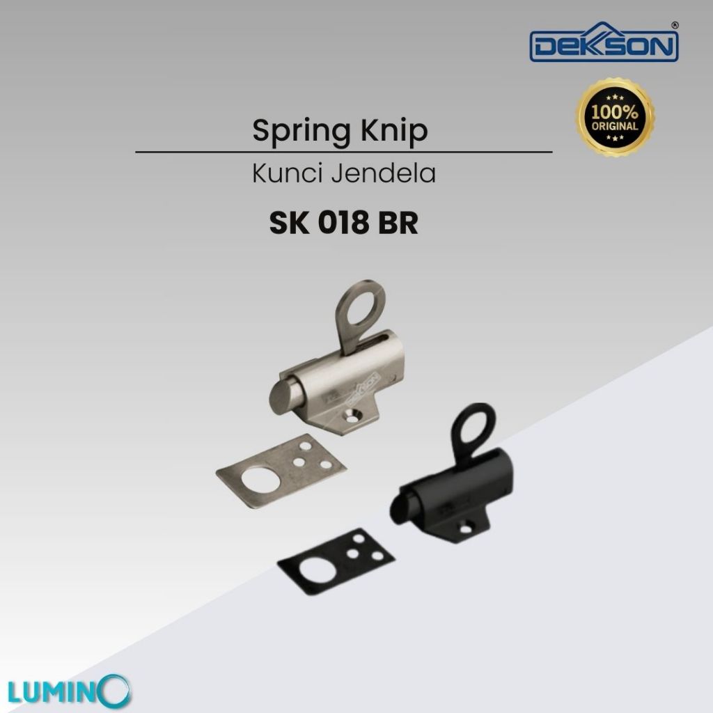 Jual Spring Knip Dekkson SK 018 BR / Kunci Jendela / Kunci Grendel ...