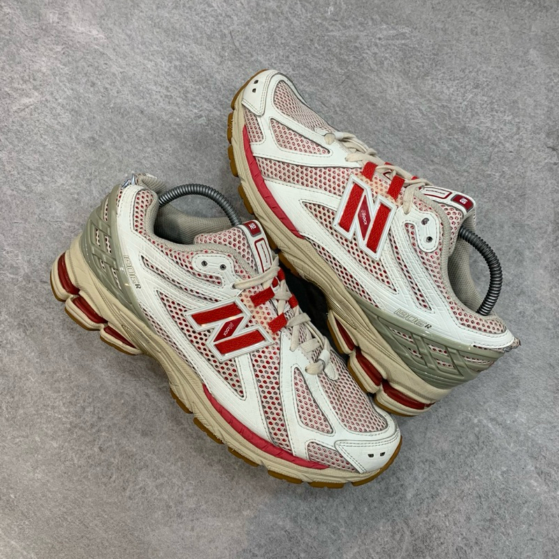 Jual New Balance 1906 R Sea Salt True Red | Shopee Indonesia