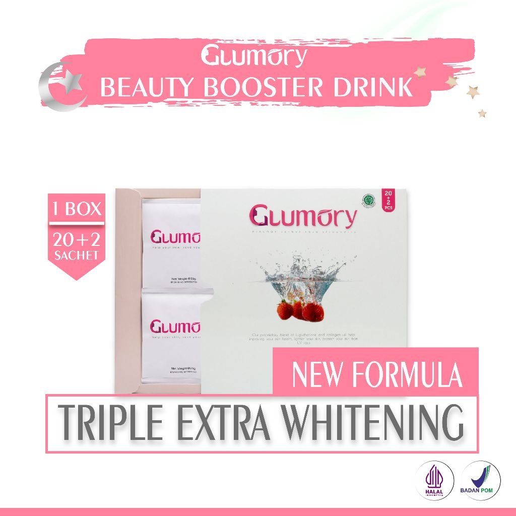 Jual (Pre Order) GLUMORY BEAUTY BOOSTER DRINK - Minuman Collagen ...