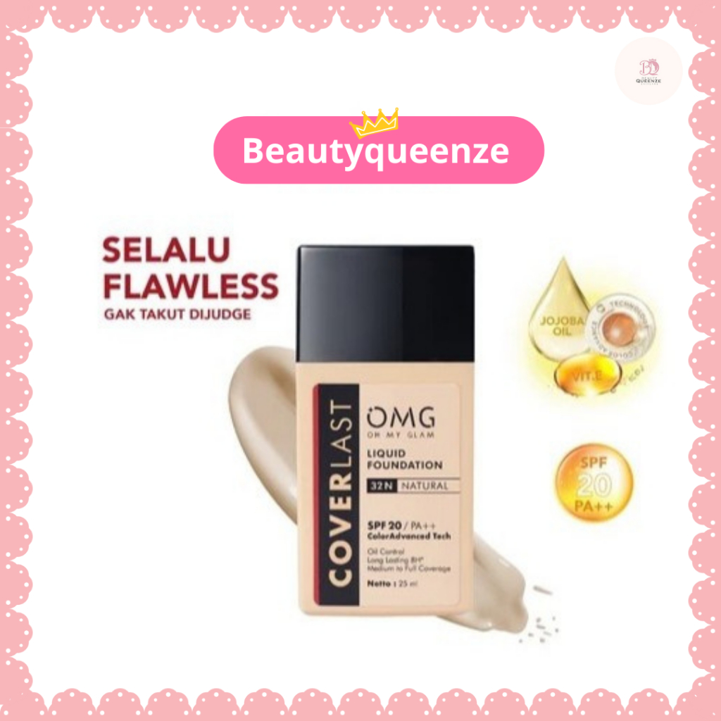 Jual OMG Foundation Cover Last - Alas Bedak | Shopee Indonesia