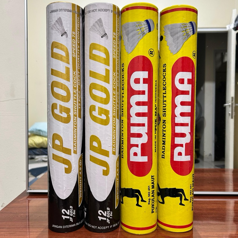 Jual SHUTTLECOCK PUMA KUNING JP GOLD | Shopee Indonesia