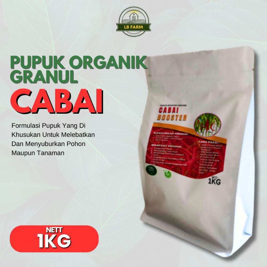Jual Pupuk Cabai Rawit Penyubur Tanaman Booster Cabai Pelebat Buah Dan Cepat Berbuah Lebat Dan ...