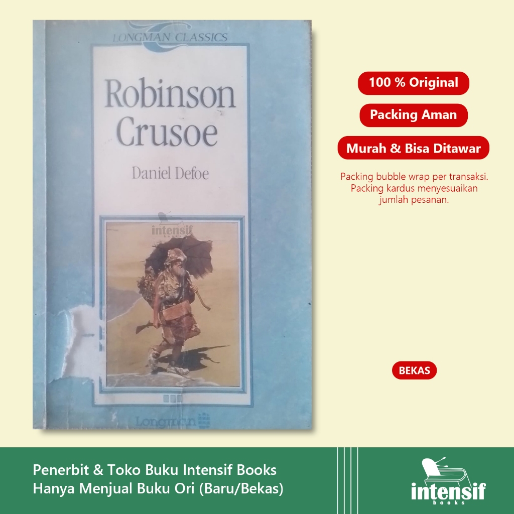 Jual Robinson Crusoe - Novel Import karya Daniel Defoe | Shopee Indonesia