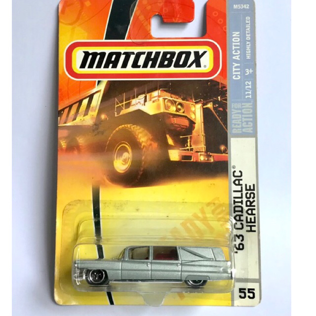 Jual MATCHBOX - 63 CADILLAC HEARSE Slv | Shopee Indonesia
