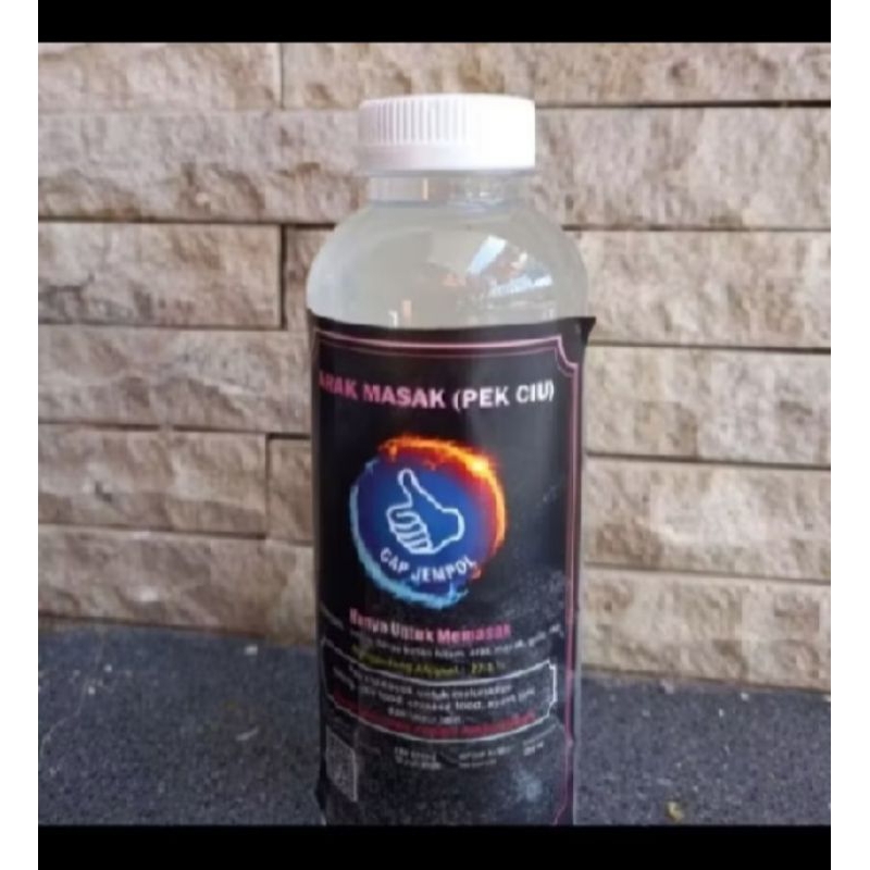 Jual Pekciu-arak putih-anggur beras-250ml-arak masak-jempol | Shopee ...