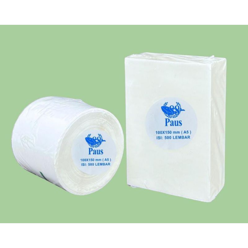 Jual Kertas Sticker Label Thermal Resi 100x150mm isi 500 Lembar Per ...