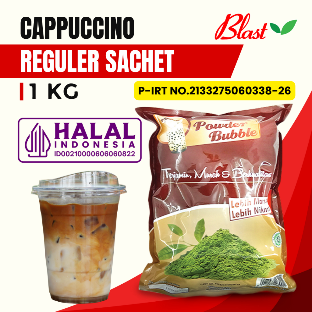 Jual Bubuk CAPPUCINO 1 KG - Bubuk Minuman Rasa Capucino Coffe - MIX ...