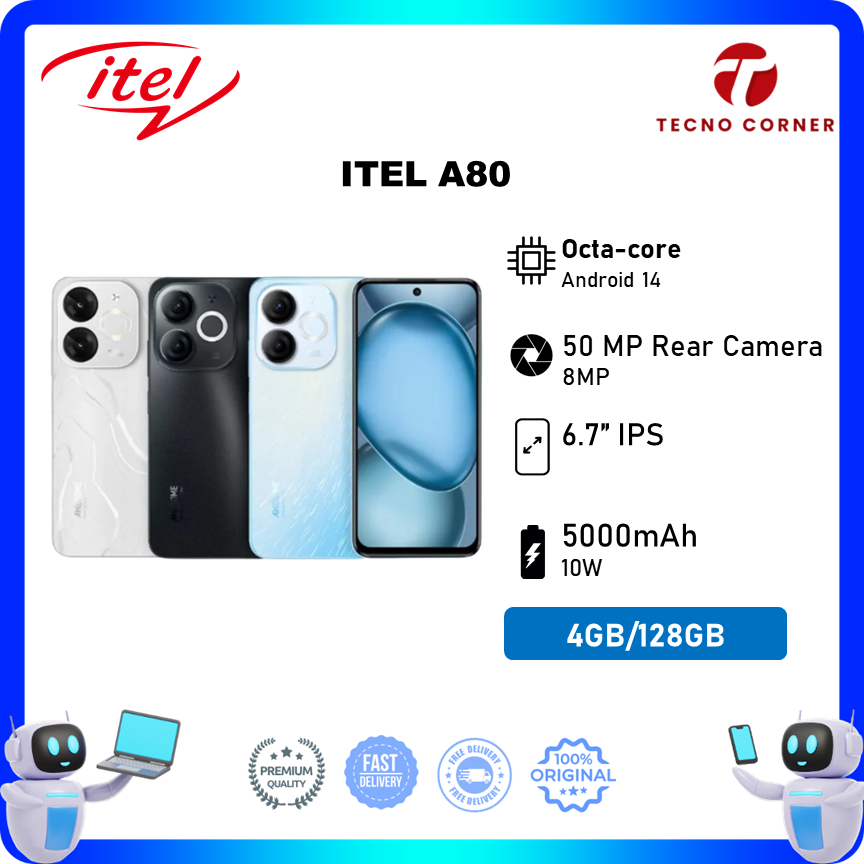 Jual ITEL A80 (4GB/128GB) | Shopee Indonesia