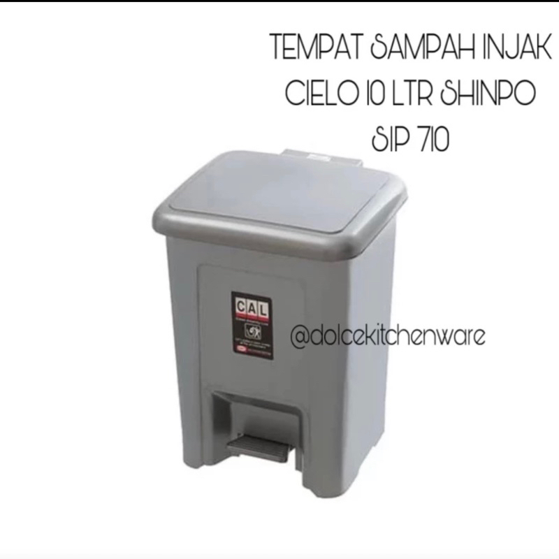 Jual Shinpo Tempat Sampah Injak Besar Segi Plastik SIP 710 Cielo SIP 750 Challenge SIP 790 Sigma ...