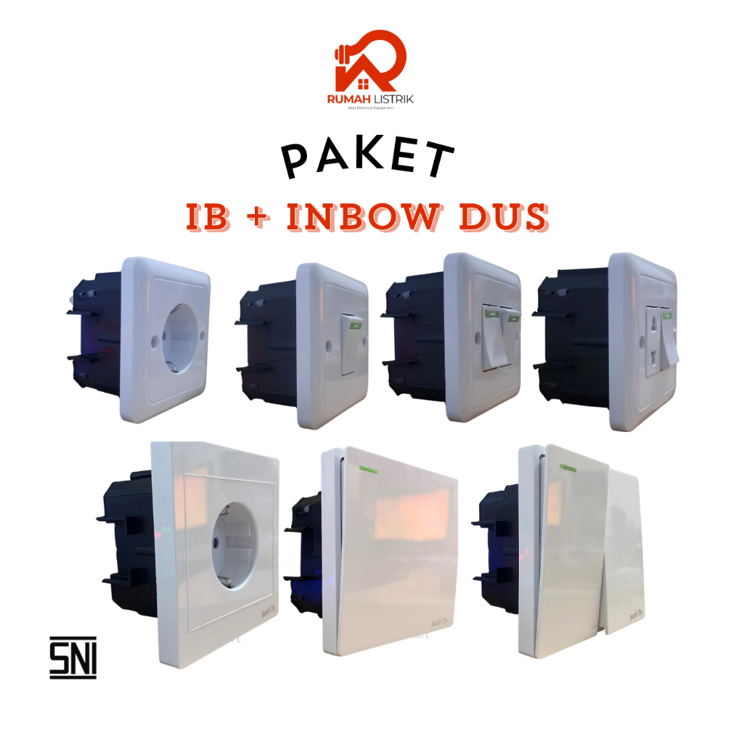 Jual IB TEMPEL RUMAH LISTRIK PAKET INBOWDUS HITAM/Lumment/Dexicon/Push ...
