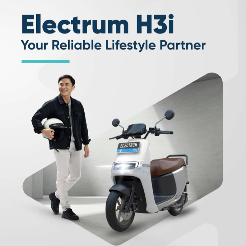 Jual Motor Listrik Electrum H3i - Paket Sewa Baterai | Shopee Indonesia