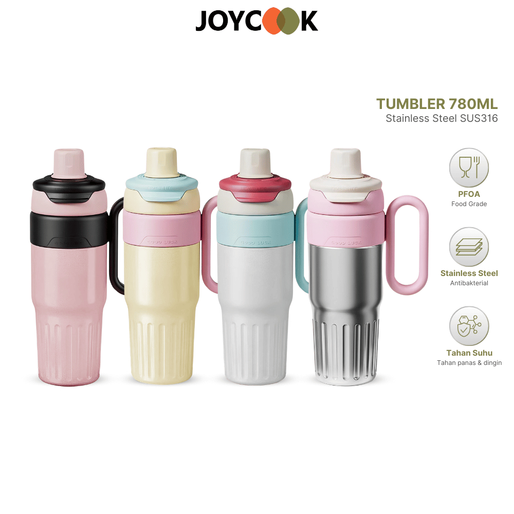 Jual JOYCOOK Tumbler Infused Water Stainless Steel 316 Botol Minum Anak Tahan Panas dan Dingin ...