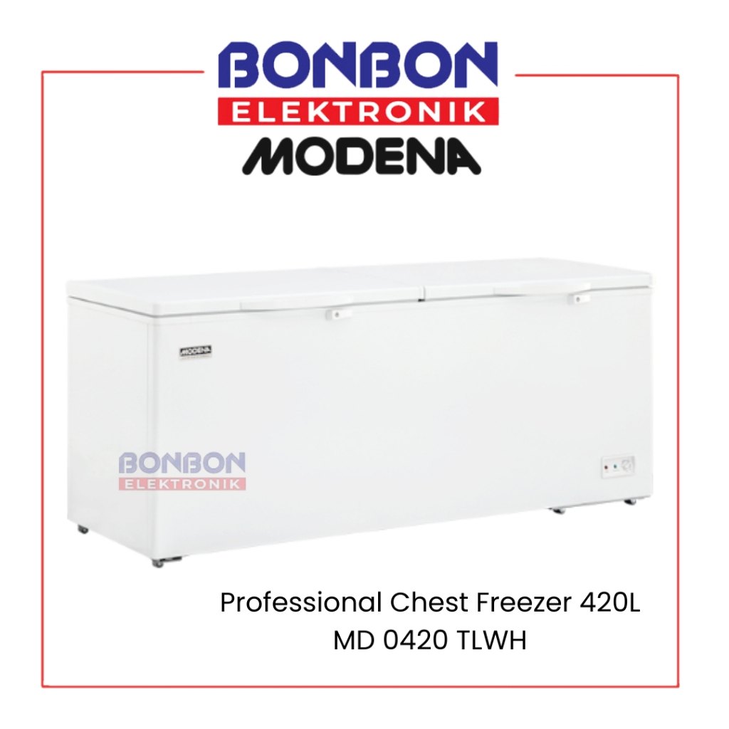 Jual Modena Chest Freezer 420L MD 0420 TLWH / MD 0420 / MD0420TLWH ...