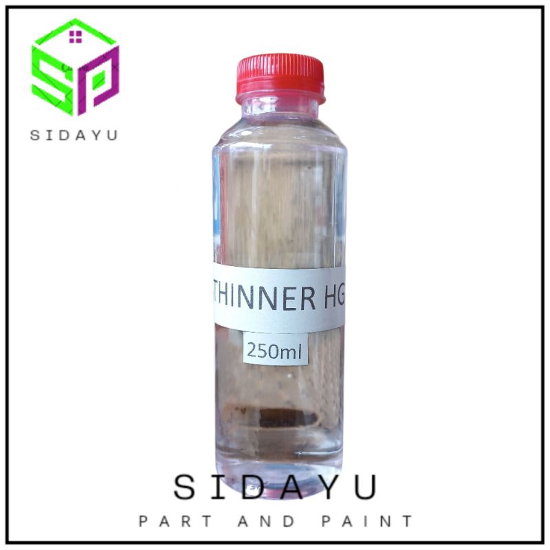 Jual Thinner Thiner Cat HG Super 250ml | Shopee Indonesia