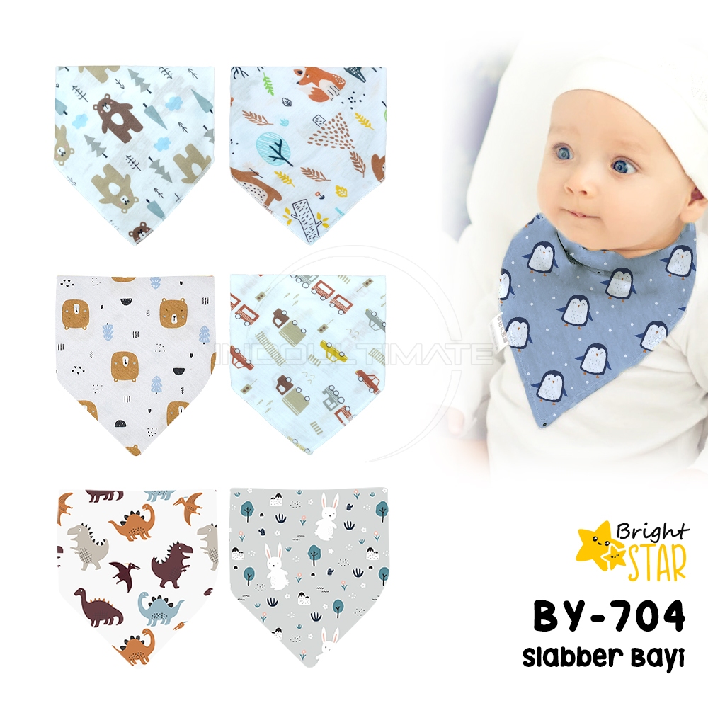 Jual Sleber Bayi Slaber Makan Bayi Slaber Segitiga Slaber Air Liur Bayi ...