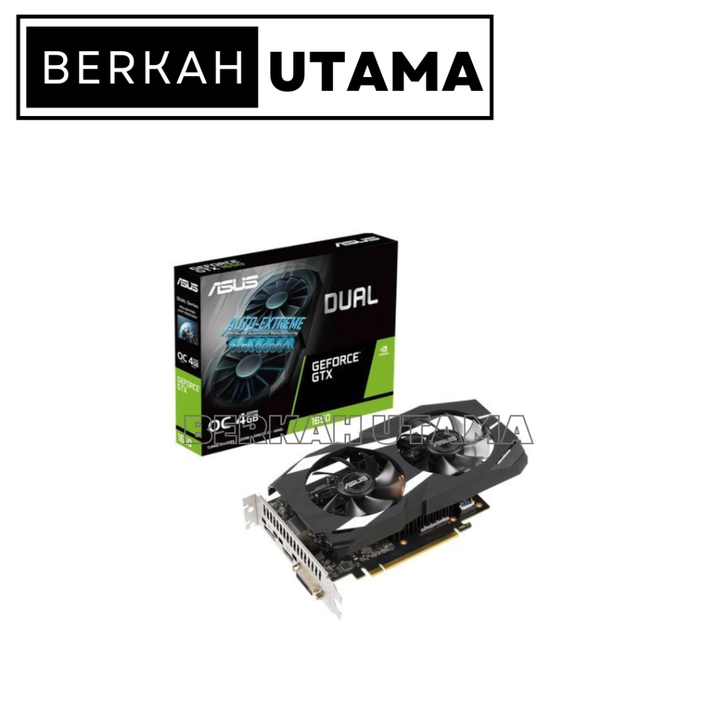 Jual ASUS GEFORCE GTX 1650 4GB DDR6-P EVO - DUAL OC EDITION | Shopee Indonesia