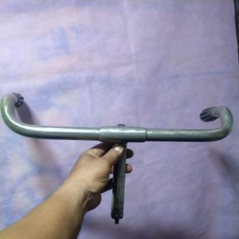 Jual stang setir torpedo pesek original keni panjang sepeda onthel ...