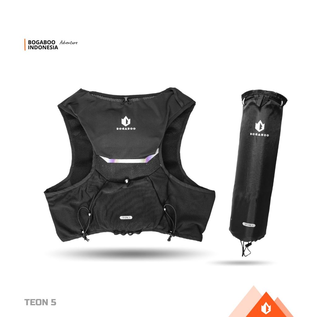 Jual Tas Hydropack trail running BOGABOO TEON 5 L FREE QUIVER TRACKPOLE ...