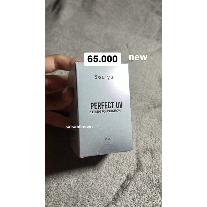 Jual Soulyu Perfect UV Serum Foundation | Shopee Indonesia