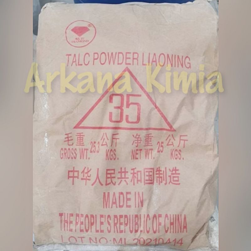 Jual Talc Powder Liaoning 25 Kg / Talk Bubuk Resin 25 Kg | Shopee Indonesia