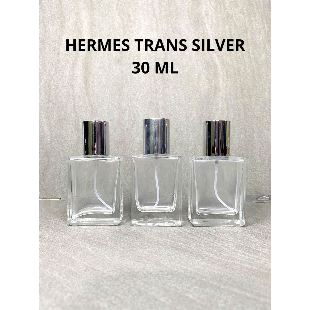 Jual Botol Parfum Petak Hrms Trans Silver 30 ml | Shopee Indonesia