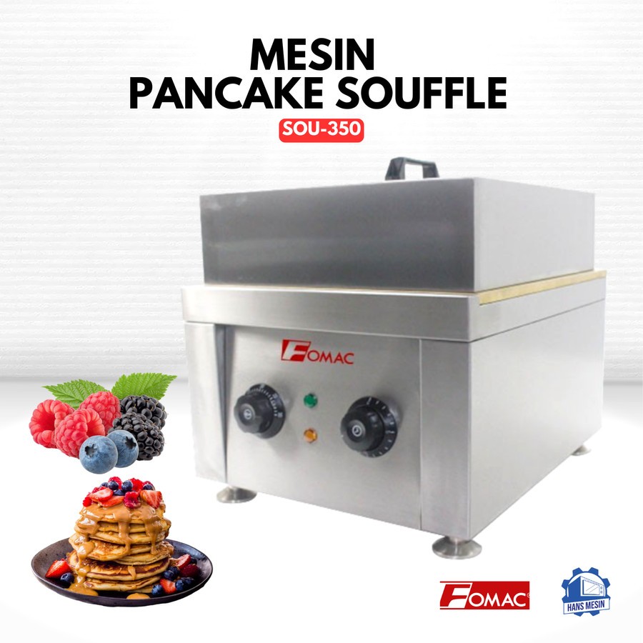 Jual Souffle Machine SOU-350 (FOMAC) / Mesin Pancake Souffle | Shopee ...
